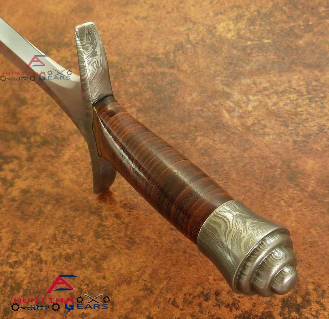 Ancient Roman Gladiator Custom Handmade Sword With Leather | Etsy