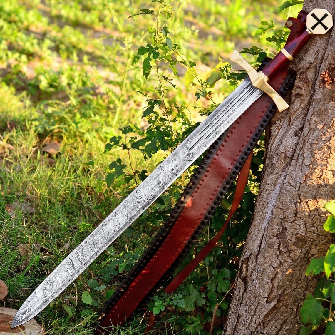 King Peters Sword/ Narnia Handmade Sword With Wall Mount Decor/ Viking ...