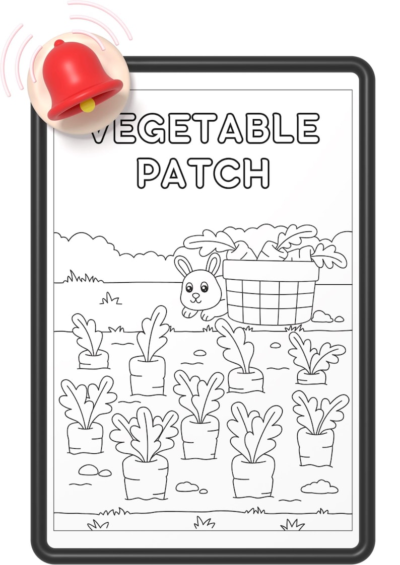 Kids Garden Coloring Book | Butterflies, Flowers, Rainbows (PDF ...