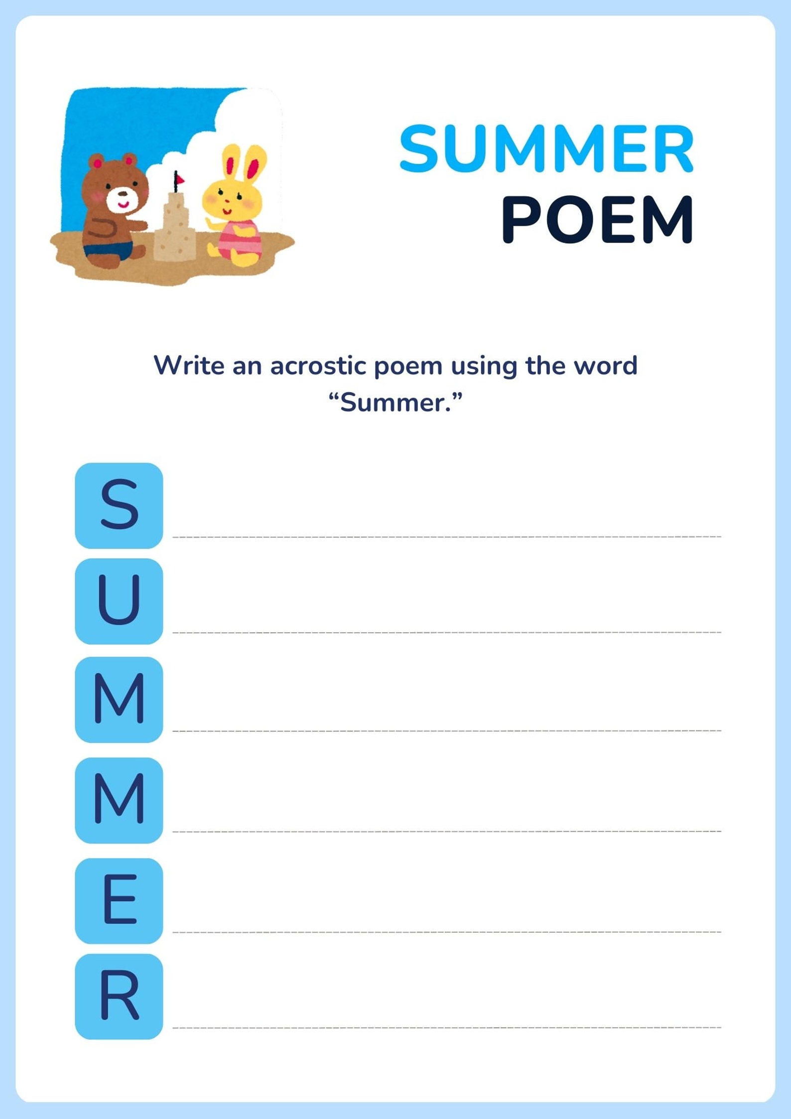 Summer Activity Books - Etsy