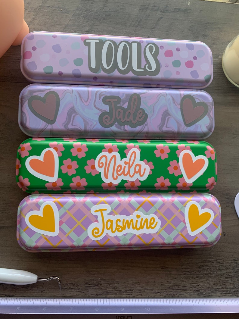 Personalized Pencil Boxes - Etsy
