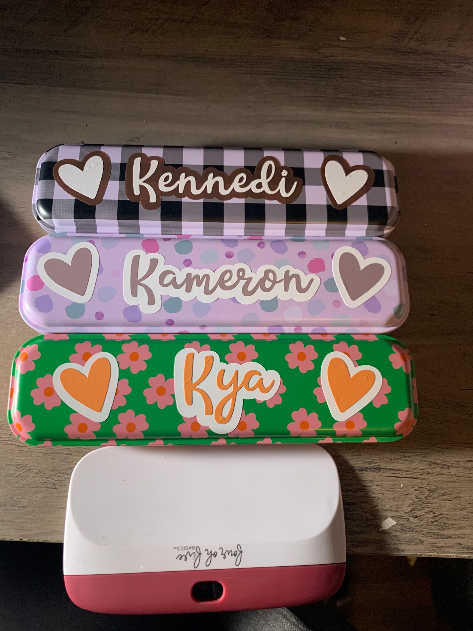 Personalized Pencil Boxes - Etsy