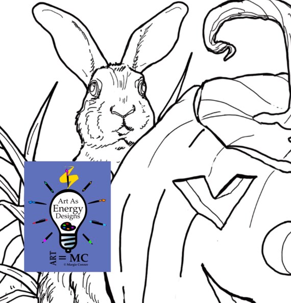 Jack Rabbit Coloring Page