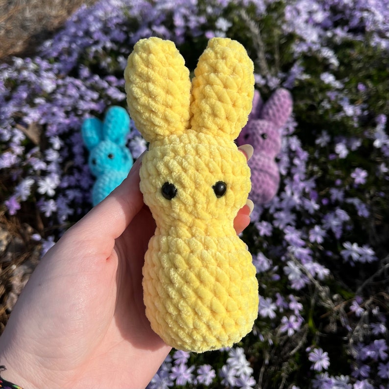 Crochet Peep Plushies - Etsy