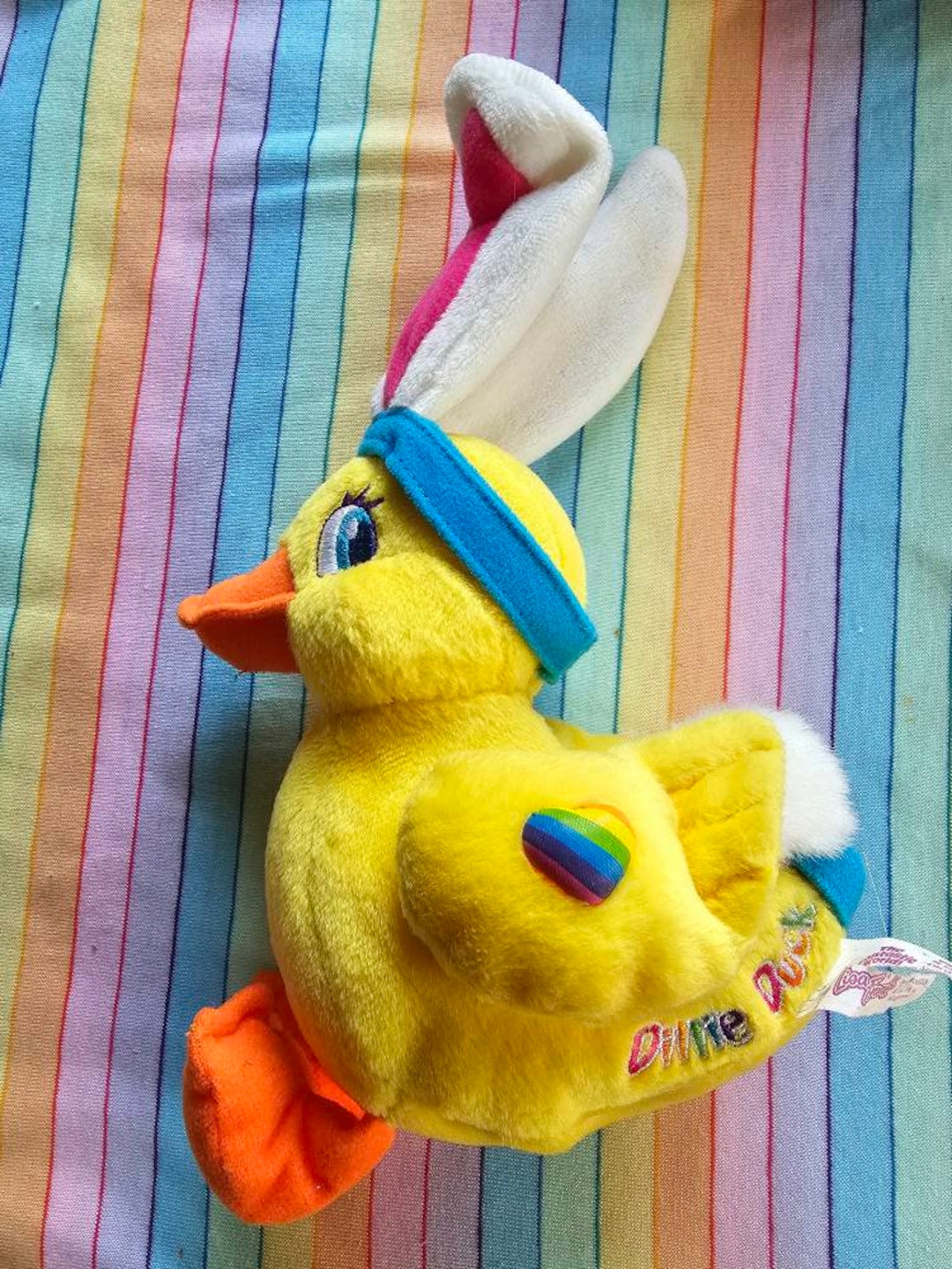 RARE Dillie Duck Lisa Frank Beanie - Etsy