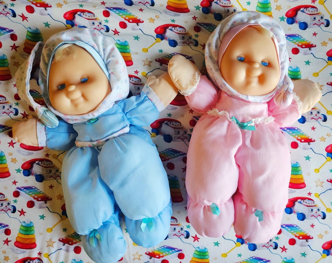2 Vintage Puffalump Kids. Adorable Babies - Etsy