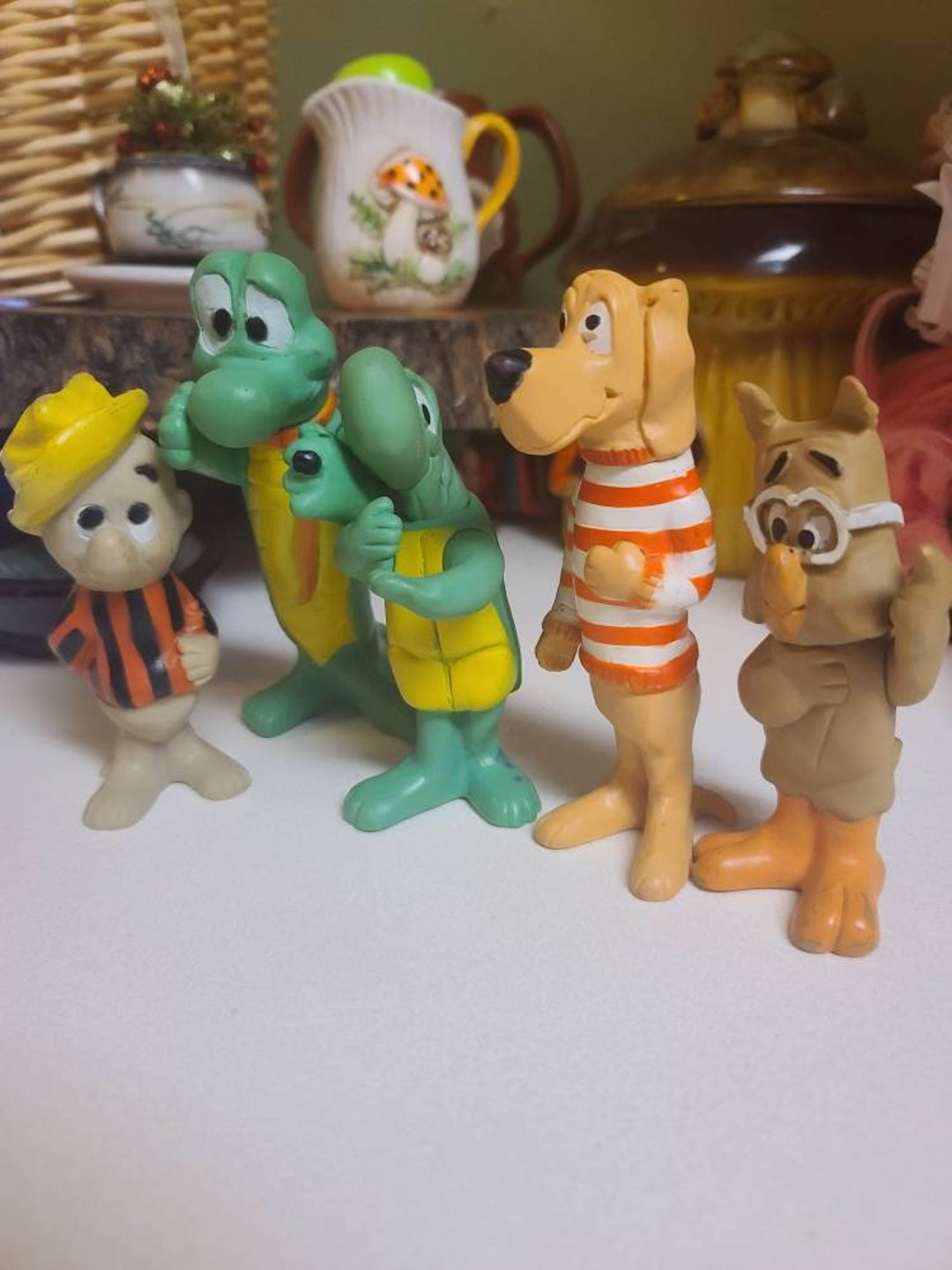 5 Vintage Pogo Characters Rare - Etsy