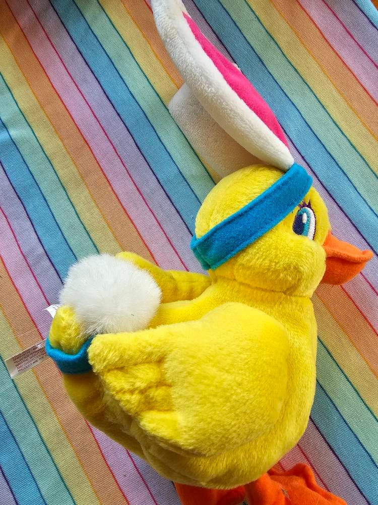 RARE Dillie Duck Lisa Frank Beanie - Etsy