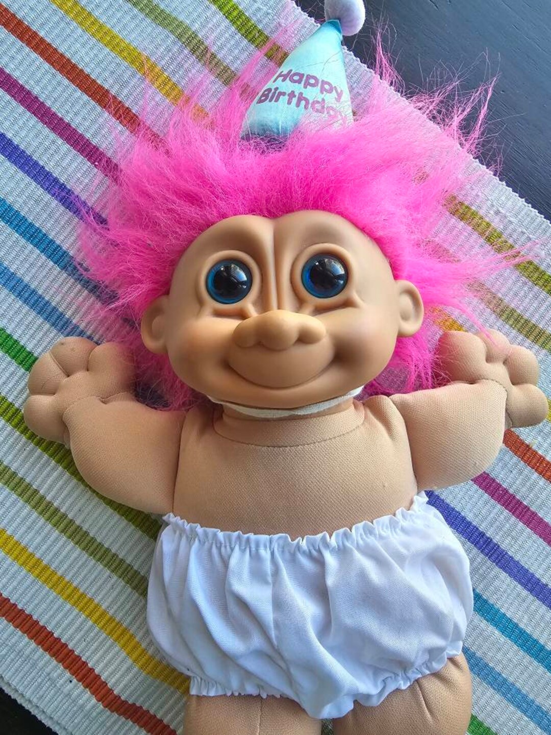 Vintage Russ Trolls Birthday Troll - Etsy