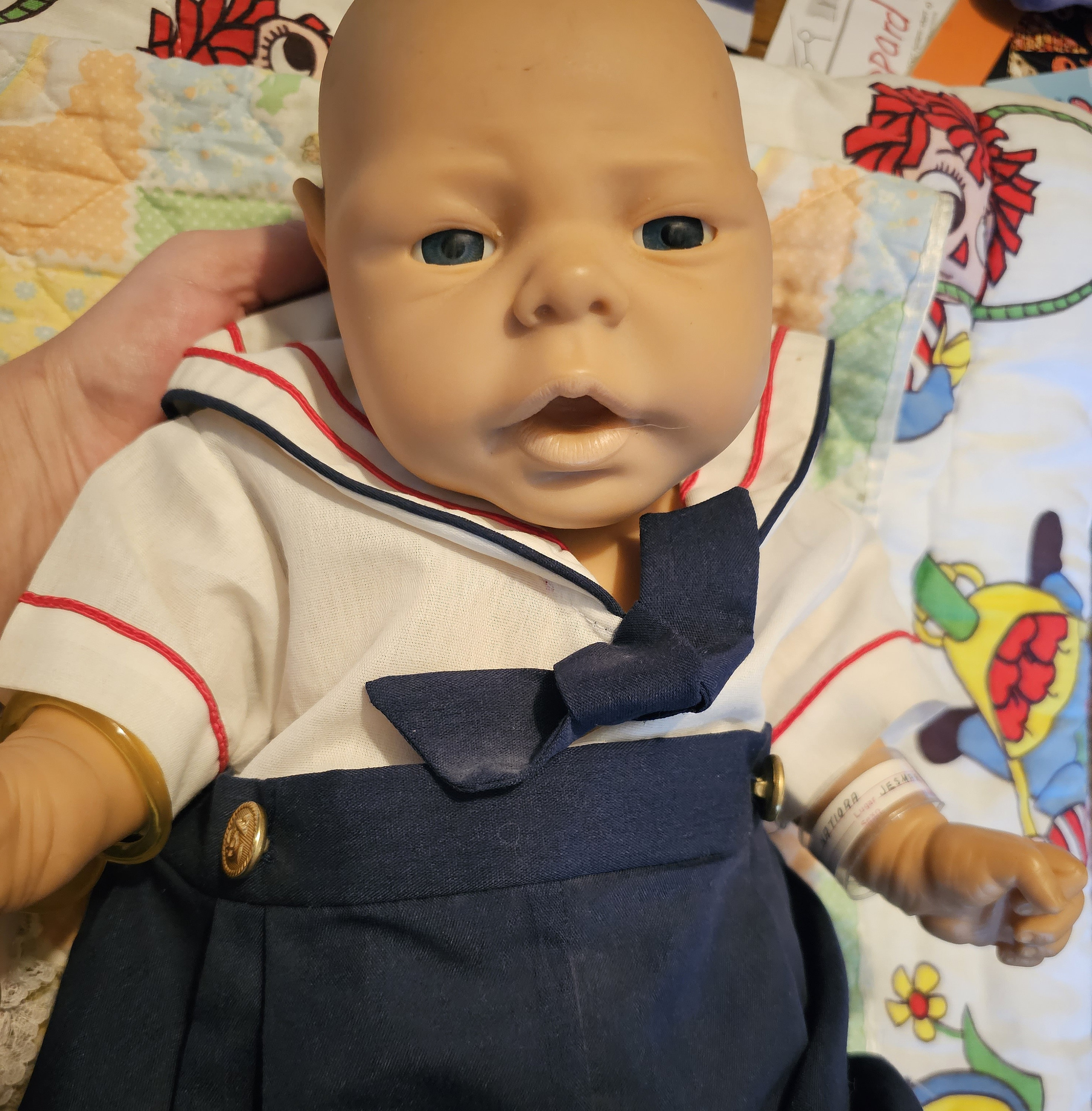 Vintage Jesmar Anatomically Correct Set of Twin Dolls Boy and Girl From ...