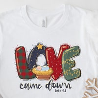 Bible Verse Christian Christmas Shirt, Jesus Christmas Sweatshirt ...