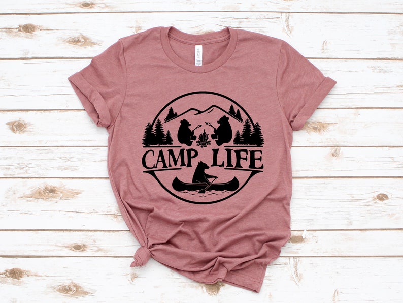 Camp Life Shirts, Camping Life Shirts, Summer Camp Vacation Shirts ...