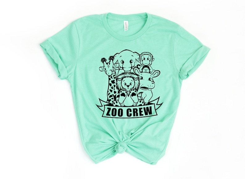 Zoo Crew Shirt Family Matching Shirts Animal Keeper Custom - Etsy