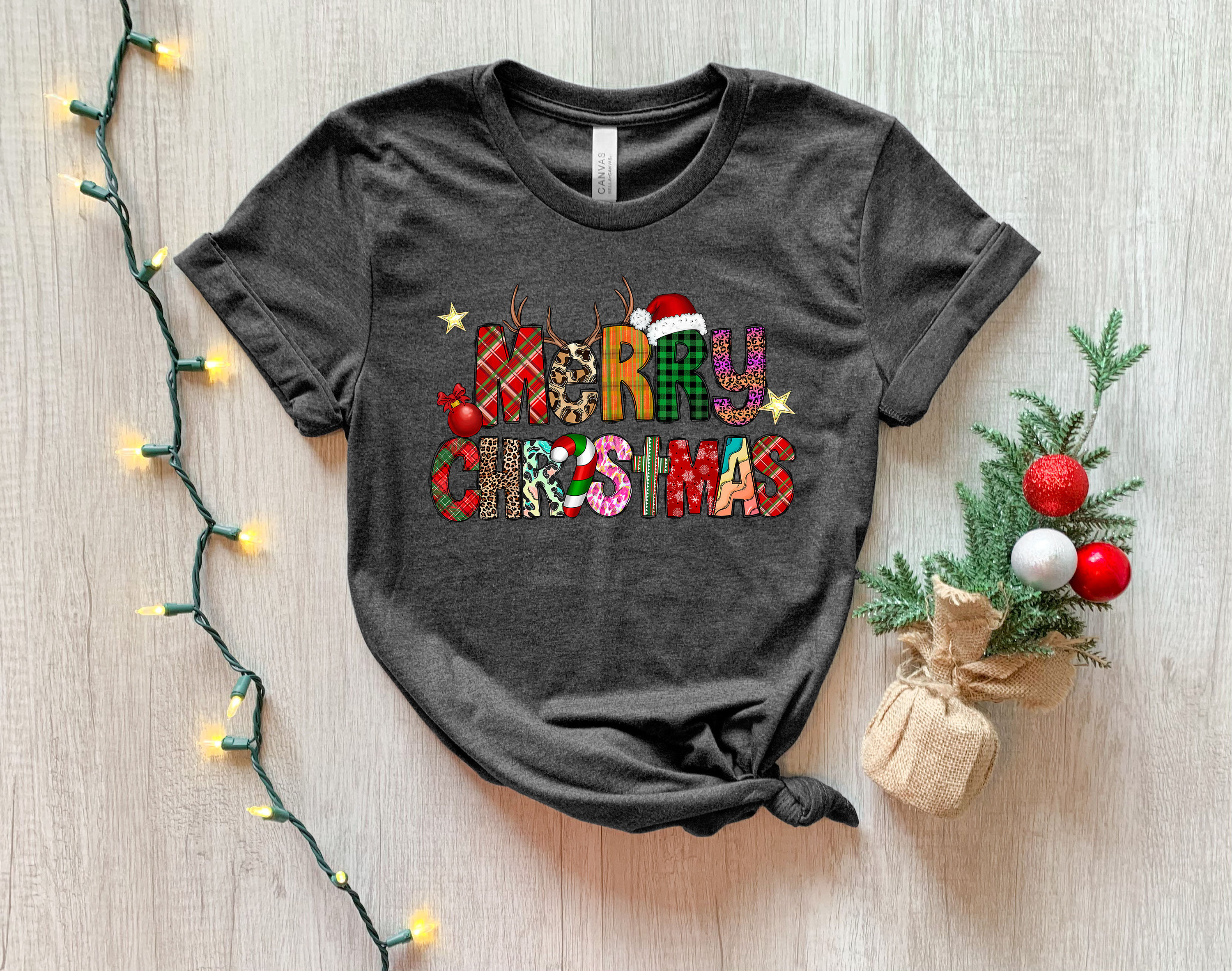 Merry Christmas Shirt Cute Christmas Family Shirt - Etsy