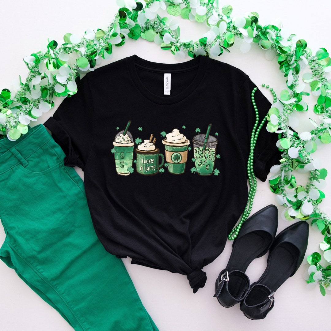 Love St Patrick's Day Shirt, Cute St Patrick's Day Shirt, Shamrock ...