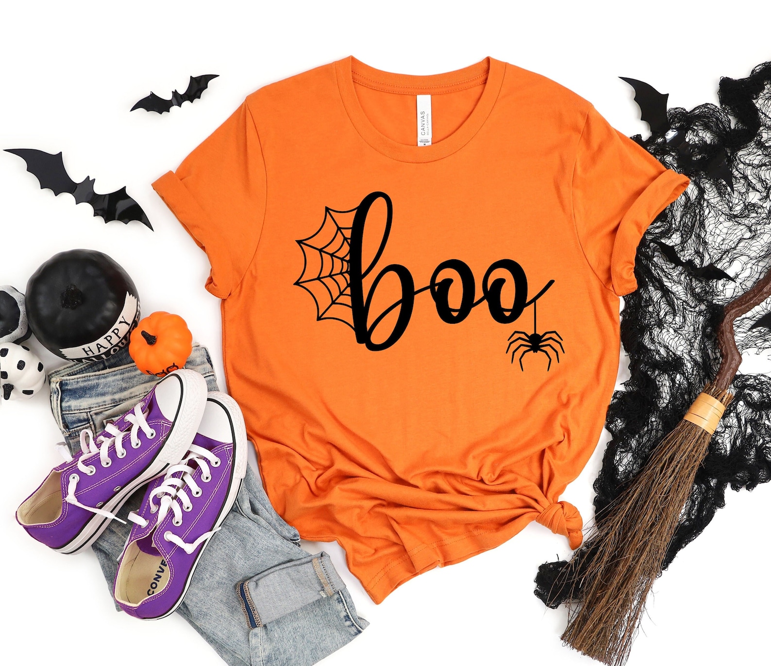 Halloween Boo Shirthalloween Shirtfunny Halloween Shirt - Etsy