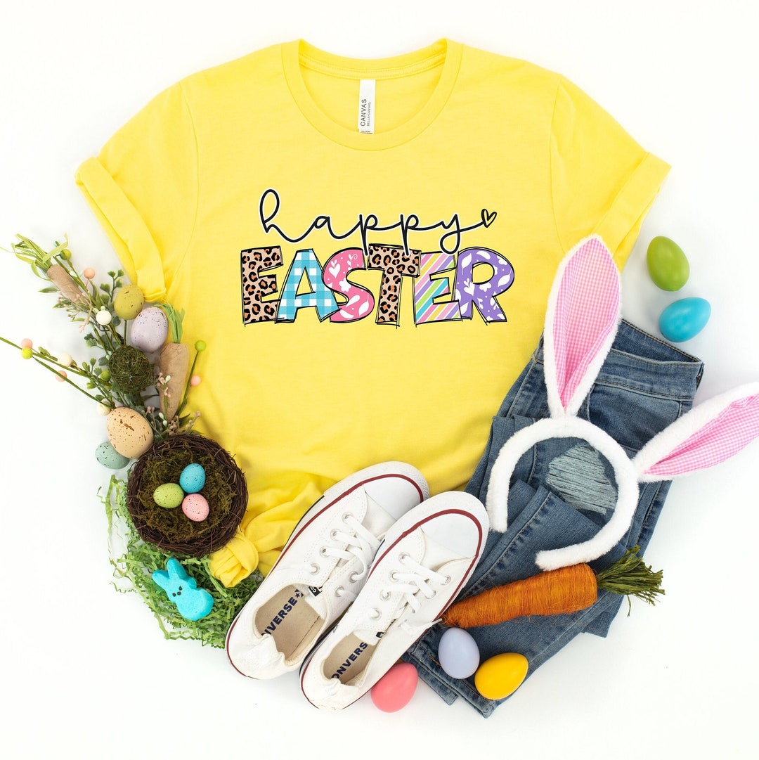 Happy Easter Shirt, Happy Easter Bunnies Shirt, Bunny Shirt, Easter ...