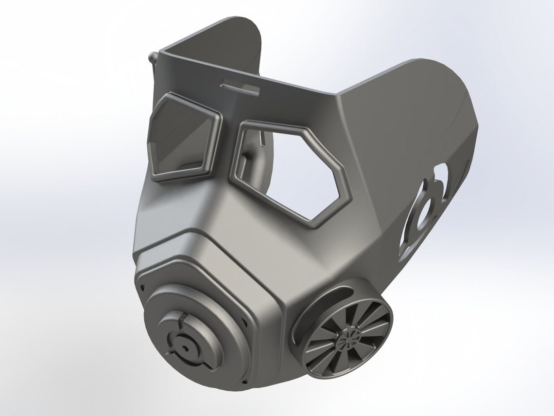 NCR Ranger Mask 3D Print Files - Etsy Canada