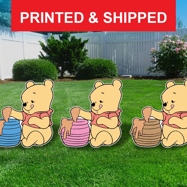 Winnie the Pooh Back Drops - Etsy