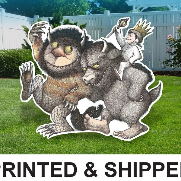 Where the Wild Things Are Wall Art - Etsy