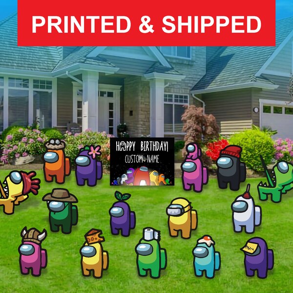 Among Us Backdrop - Etsy