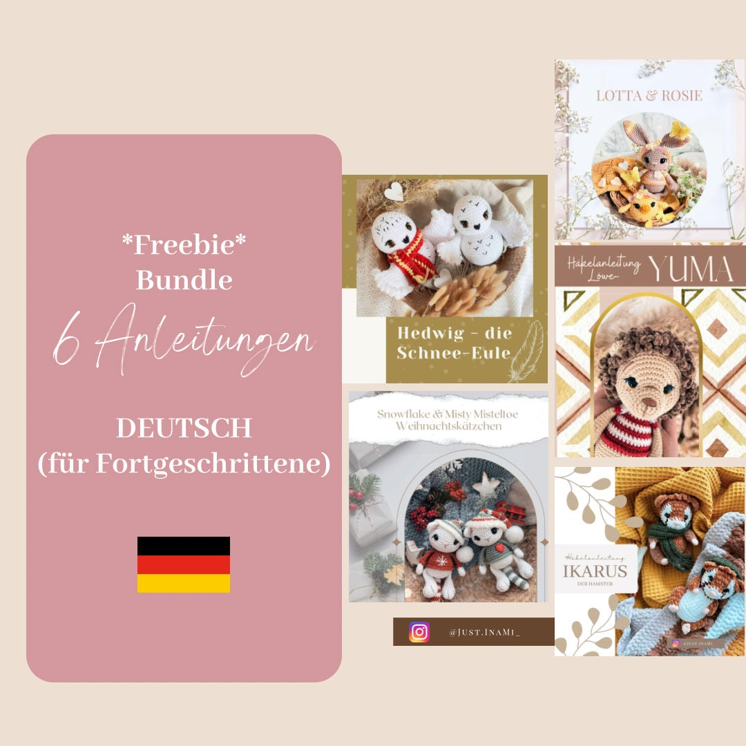 Freebie Bundle: 6 Tutorials for Advanced Users – in German! - Etsy