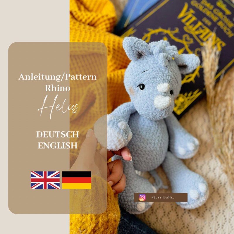 Rhino Sewing Pattern - Etsy