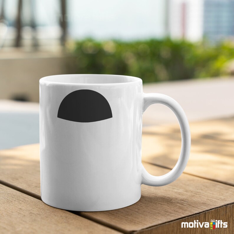 Classic Charlie Chaplin Mustache Mug Gifts for Him Funny Gift Dad Joke ...