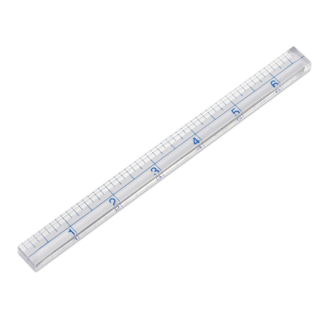 See Thru Super Seamer Clear Ruler 6-3/4 Inches - Etsy