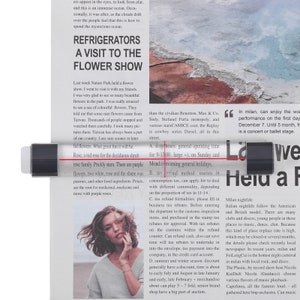 Line Magnifier Magnifer With Line and Magnet - 6 Inch - Etsy