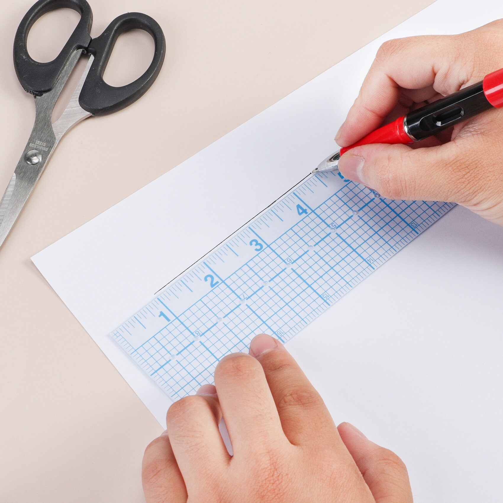 See-thru Accurate Positioning and Marking Sewing Clear Ruler 2 X 18 ...