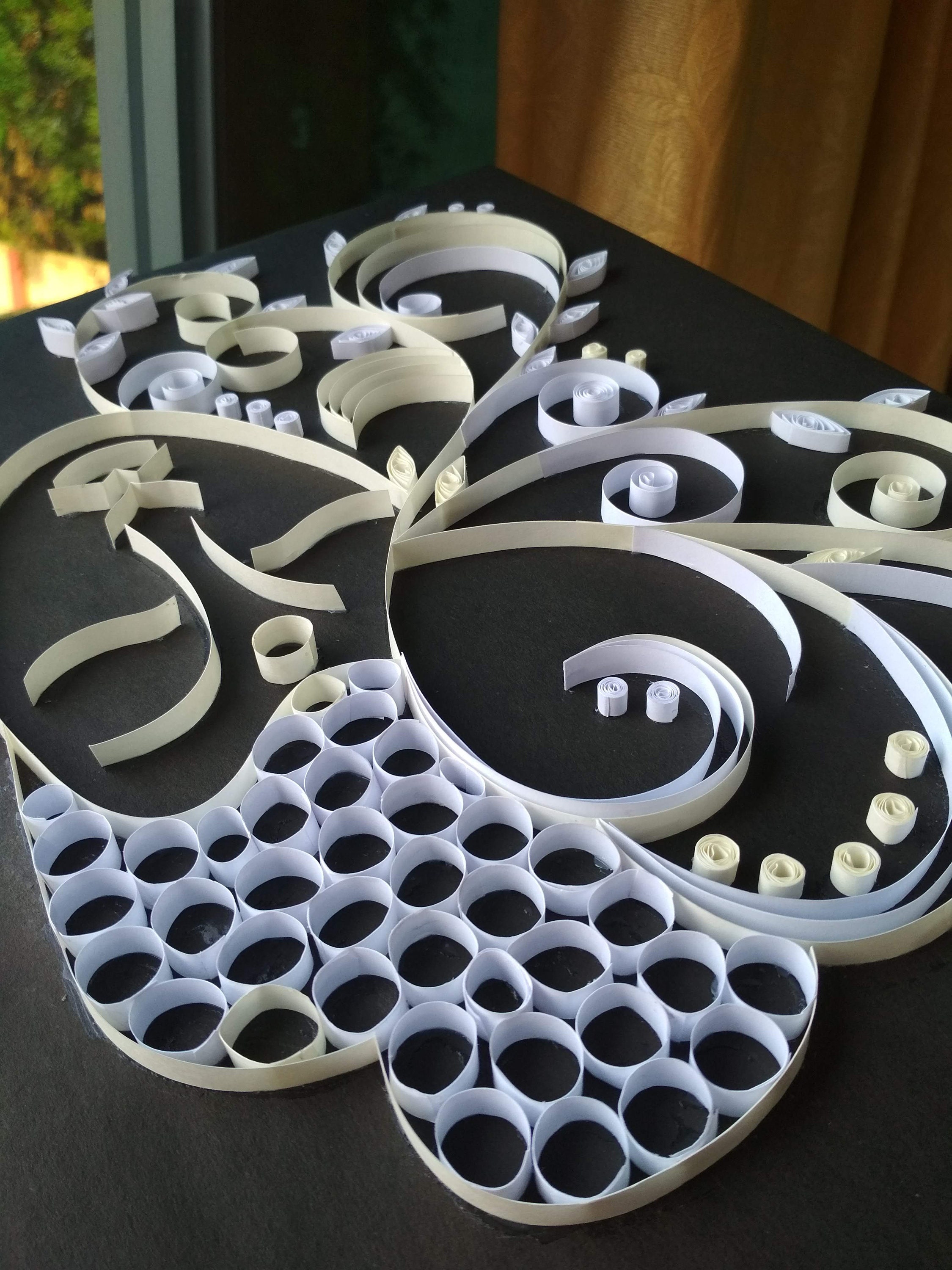 Quilled Paper Art 3D Art Paper Wall Art Handmade Buddha - Etsy