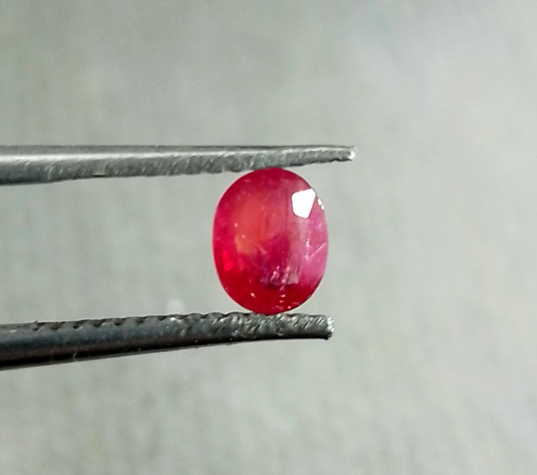0.59ct Burmese Ruby, 100% Natural Untreated Gem - Etsy