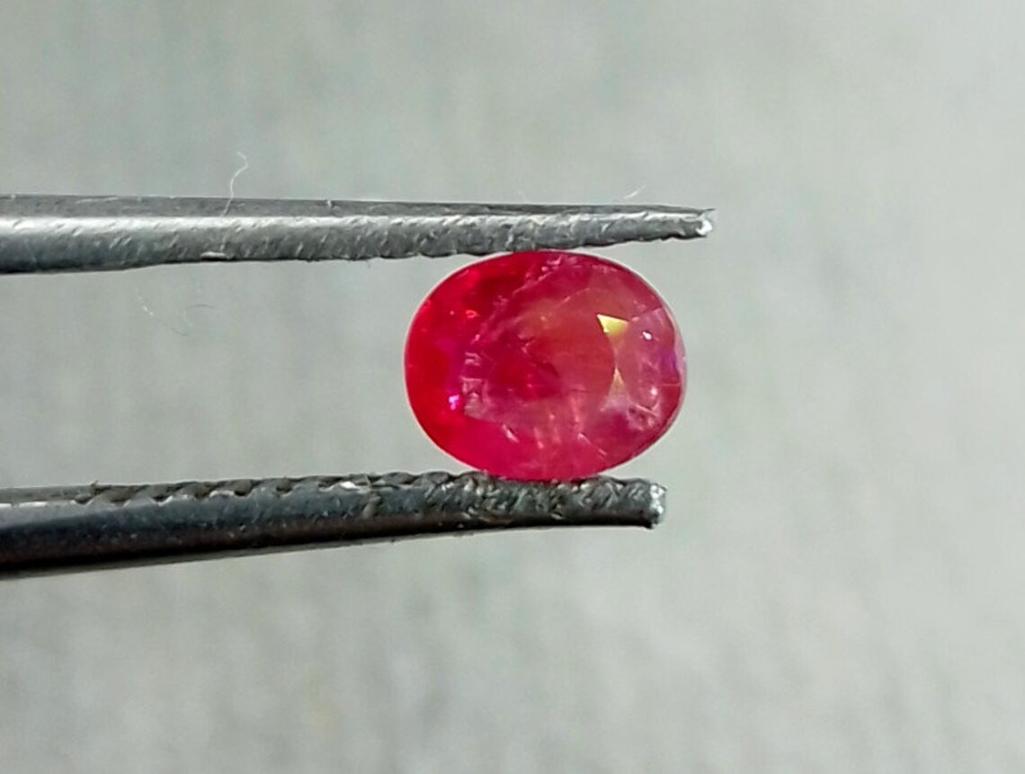 0.59ct Burmese Ruby, 100% Natural Untreated Gem - Etsy
