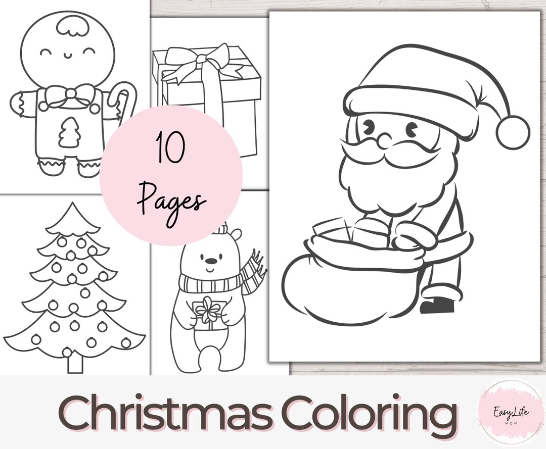 Christmas Coloring, Christmas Coloring Pages, Prek Worksheets, Holiday ...