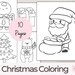 Christmas Coloring, Christmas Coloring Pages, Prek Worksheets, Holiday ...