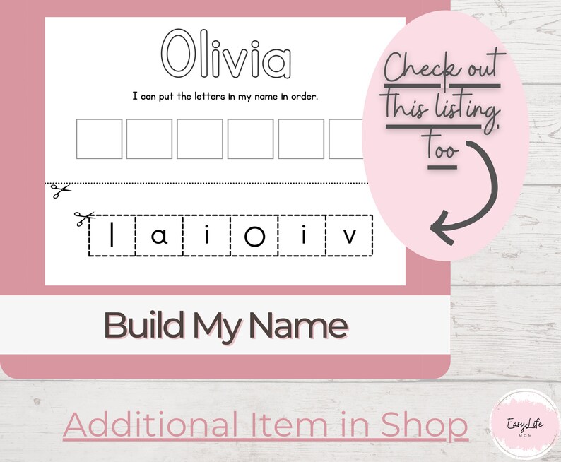All About My Name, up to 4 Names Custom Name Practice, Name Practice ...