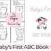Baby's First ABC Book, ABC Book Baby Shower, Abc Book Baby, Abc Book ...