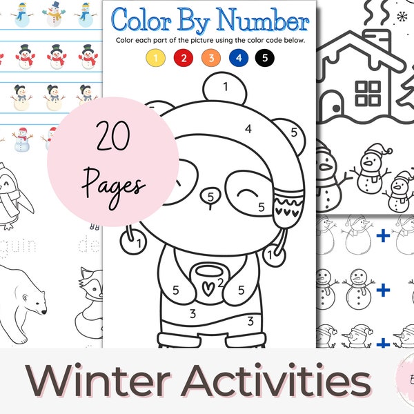 Winter Preschool - Etsy