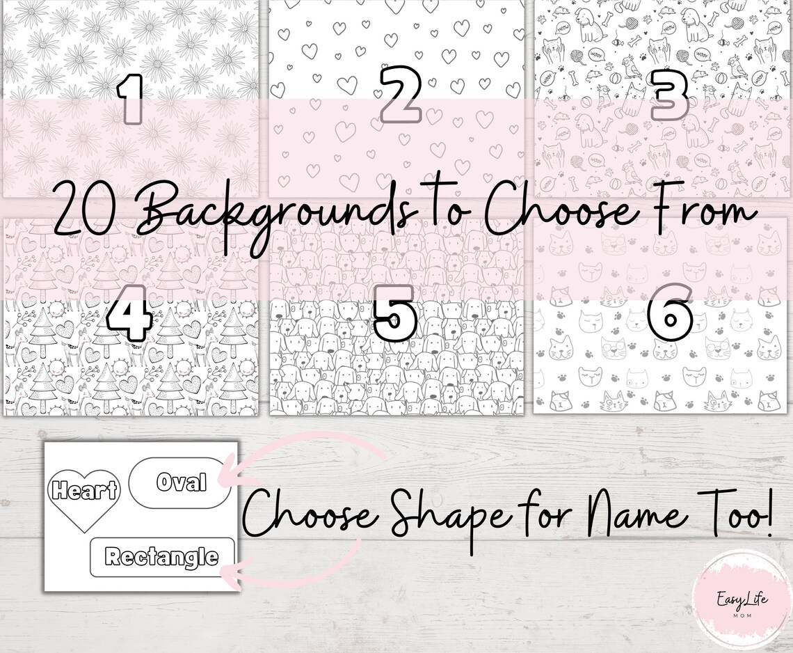 Custom Name Coloring, Coloring Sheet, Name Coloring Page, Name Practice ...