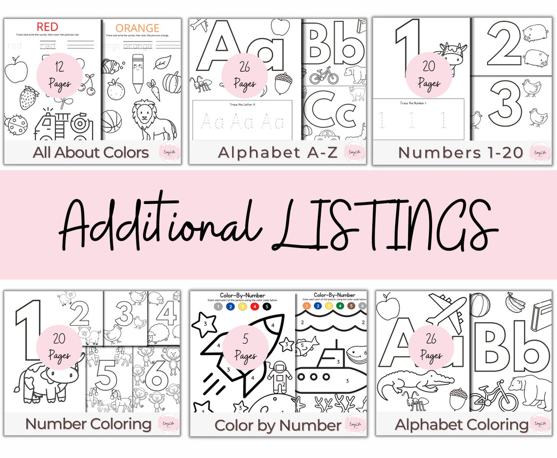 Alphabet Letter Sorting Preschool Activities Prek - Etsy
