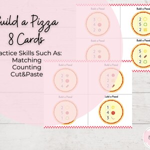 Build Your Own Pizza, Printable Pizza Activity, Pretend Play, Preschool ...