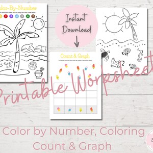 Summer Activity Bundle, Preschool Activities, Prek Worksheets, Learning ...