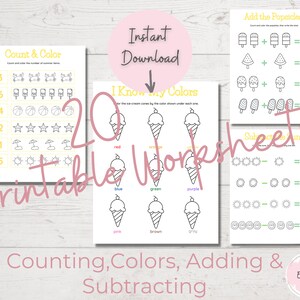 Summer Activity Bundle, Preschool Activities, Prek Worksheets, Learning ...