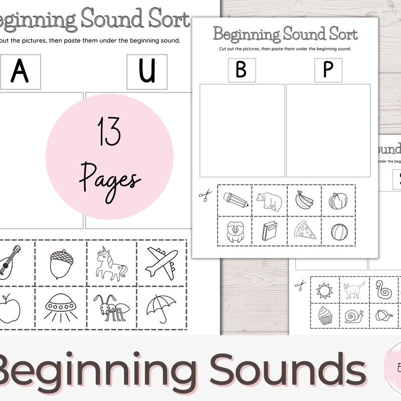 Beginning Sounds - Etsy