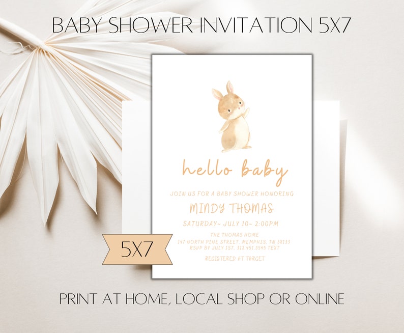 Custom Baby Shower Invitation Personalized Baby Shower - Etsy