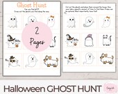 Ghost Hunt Game Halloween Hunt Halloween Scavenger Hunt - Etsy