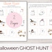 Halloween Ghost Hunt Game: Printable Scavenger Hunt (PDF) - Etsy