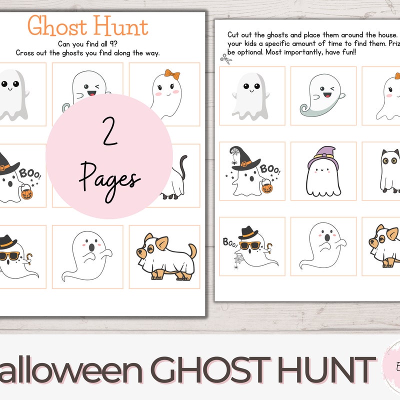 Halloween Scavenger Hunt - Etsy