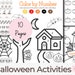 Halloween Activity Bundle, Preschool, Prek Worksheets, Homeschool ...